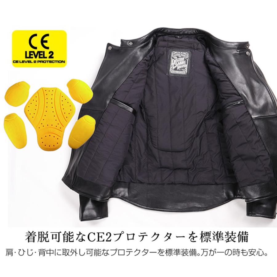 DEGNER バイク用レザージャケット 牛革 カウ ライダース DEGNER バイク用レザージャケット 牛革 カウ ライダース