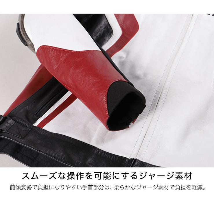 DEGNER バイク用レザージャケット 牛革 レーシングスタイル プロテクター装備 19WJ-19 : デグナーヤフーショッピング - 通販 - Yahoo!ショッピング