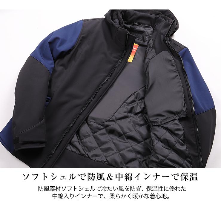 DEGNER バイク用フード付きソフトシェルジャケット 防風 中綿入り プロテクター装備 DEGNER 20WJ-7 : デグナーヤフーショッピング - 通販 - Yahoo!ショッピング