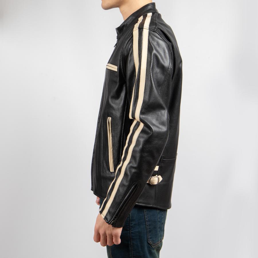 DEGNER デグナー メンズ メッシュ レザー ジャケット 牛革 本革 22SJ-5 : デグナーヤフーショッピング - 通販 - Yahoo!ショッピング