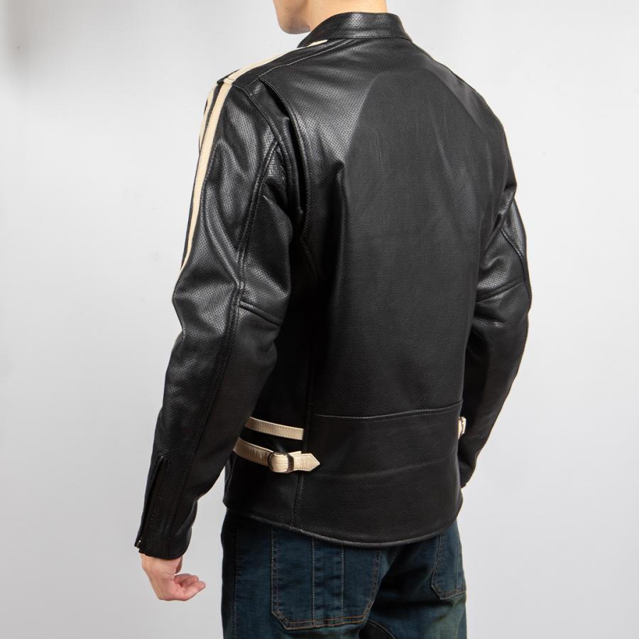 DEGNER デグナー メンズ メッシュ レザー ジャケット 牛革 本革 22SJ-5 : デグナーヤフーショッピング - 通販 - Yahoo!ショッピング