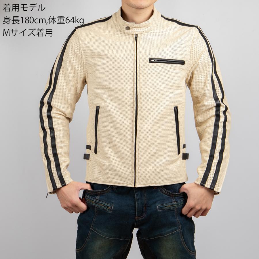 DEGNER デグナー メンズ メッシュ レザー ジャケット 牛革 本革 22SJ-5 : デグナーヤフーショッピング - 通販 - Yahoo!ショッピング