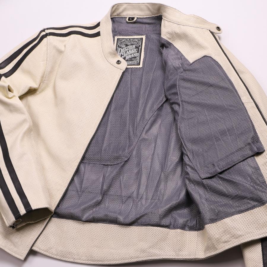 DEGNER デグナー メンズ メッシュ レザー ジャケット 牛革 本革 22SJ-5 : デグナーヤフーショッピング - 通販 - Yahoo!ショッピング