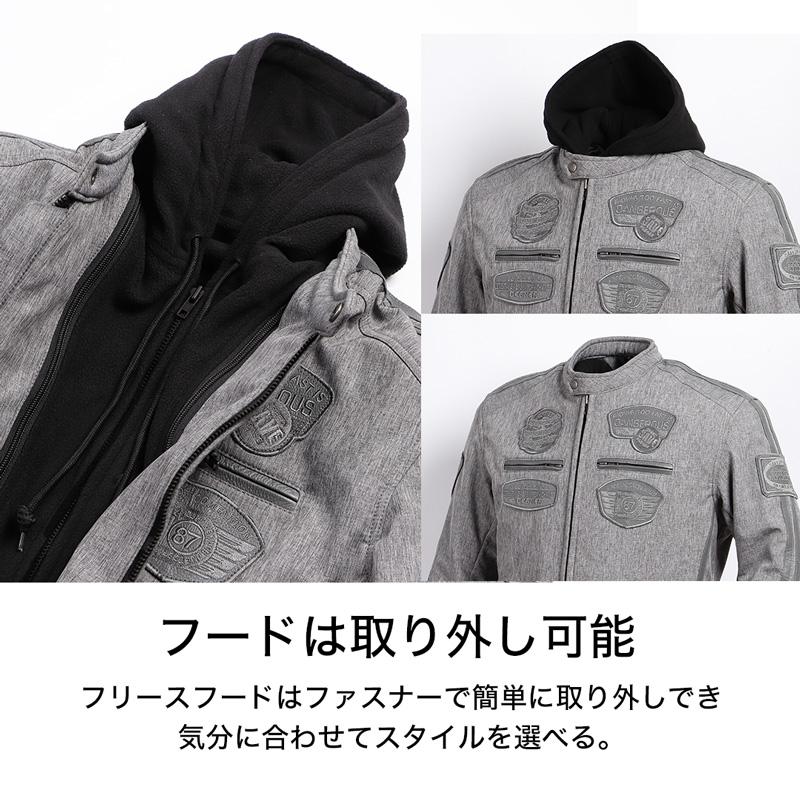 DEGNER ソフトシェルジャケット メンズ デグナー 22WJ-10 バイク 秋冬用 : デグナーヤフーショッピング - 通販 - Yahoo!ショッピング