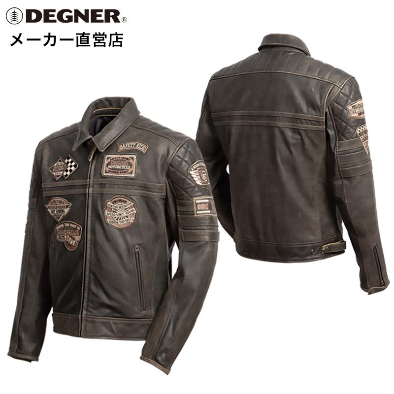 DEGNER ヴィンテージレザージャケット メンズ デグナー 22WJ-11 バイク 牛革 革ジャン : デグナーヤフーショッピング - 通販 - Yahoo!ショッピング