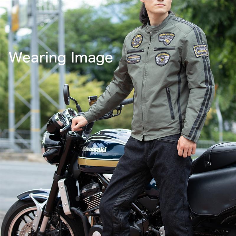 DEGNER タスランジャケット メンズ 22WJ-2 バイク 秋冬用 プロテクター装備 : デグナーヤフーショッピング - 通販 - Yahoo!ショッピング