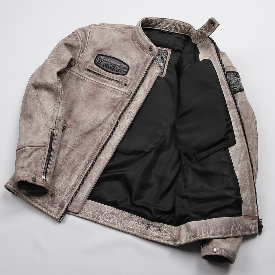 DEGNER レザージャケット レザー メンズ デグナー 22WJ-5 バイク 秋冬 : デグナーヤフーショッピング - 通販 - Yahoo!ショッピング