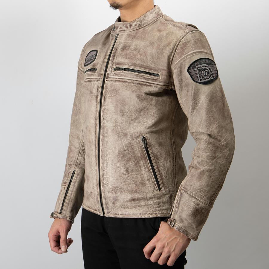 DEGNER レザージャケット レザー メンズ デグナー 22WJ-5 バイク 秋冬 : デグナーヤフーショッピング - 通販 - Yahoo!ショッピング