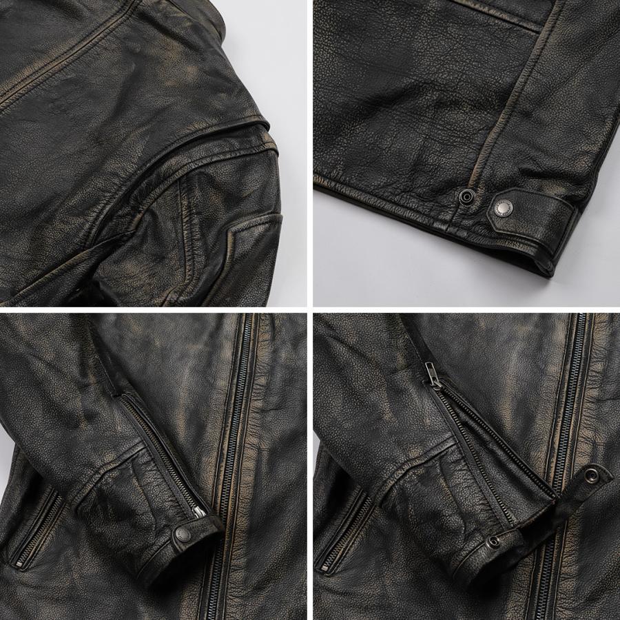 DEGNER レザージャケット レザー メンズ デグナー 22WJ-5 バイク 秋冬 : デグナーヤフーショッピング - 通販 - Yahoo!ショッピング