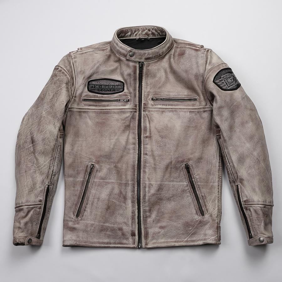 DEGNER レザージャケット レザー メンズ デグナー 22WJ-5 バイク 秋冬 : デグナーヤフーショッピング - 通販 - Yahoo!ショッピング