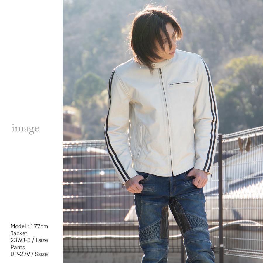 DEGNER レザージャケット レザー メンズ デグナー 23WJ-3 バイク オールシーズン 全2色 : デグナーヤフーショッピング - 通販 - Yahoo!ショッピング