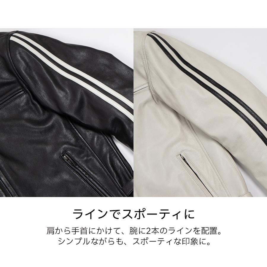 DEGNER レザージャケット レザー メンズ デグナー 23WJ-3 バイク オールシーズン 全2色 : デグナーヤフーショッピング - 通販 - Yahoo!ショッピング