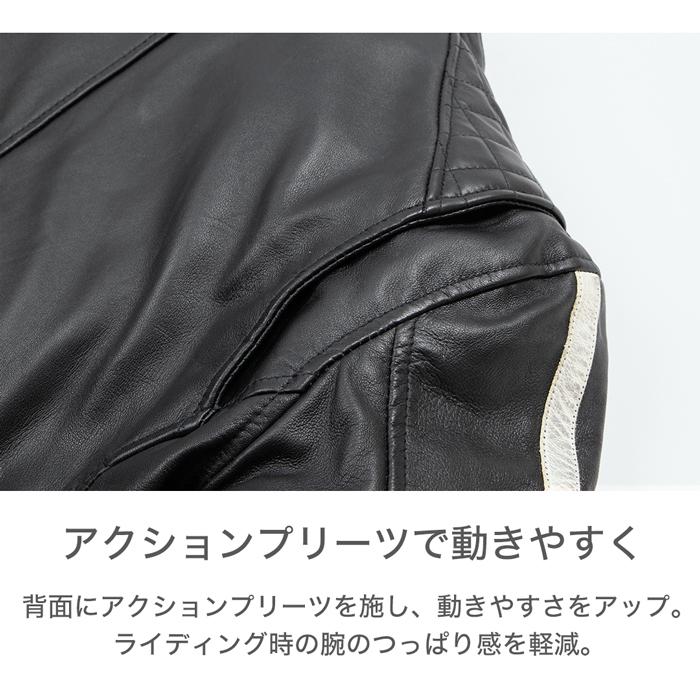 シープレザージャケット フード ワッペン デグナー DEGNER 23WJ-6 ライダース プロテクター装備 :23wj-6:デグナーヤフーショッピング - 通販 - Yahoo!ショッピング