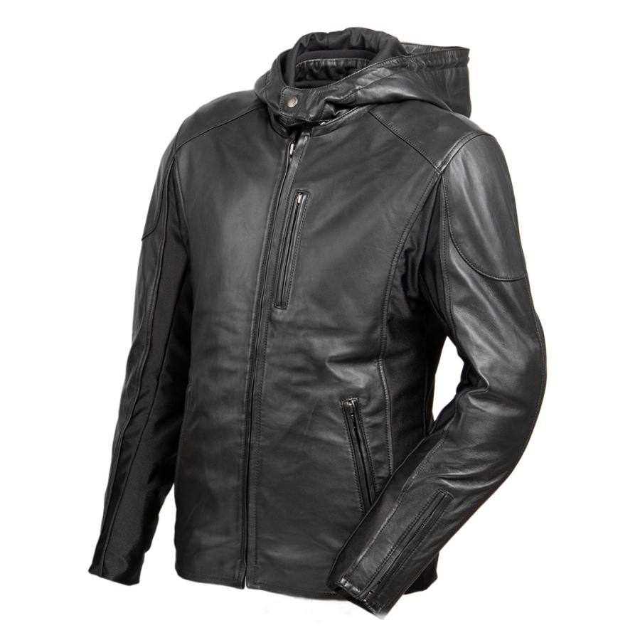 フード付きレザージャケット デグナー DEGNER 24SJ-3 ライダース プロテクター装備 :24sj-3:デグナーヤフーショッピング - 通販 - Yahoo!ショッピング