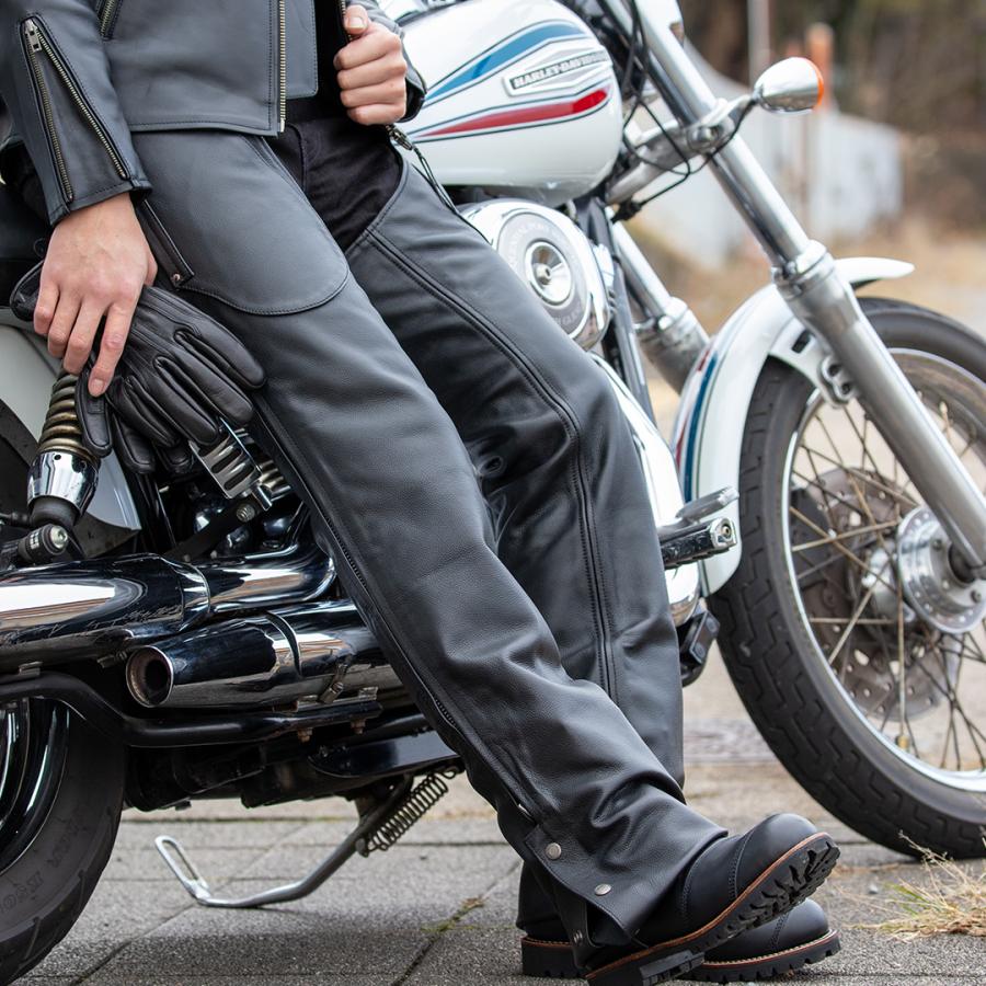 DEGNER レザーチャップス/LEATHER CHAPS(ブラック) [CH-4A DEGNER レザーチャップス/LEATHER CHAPS(ブラック) [CH-4A