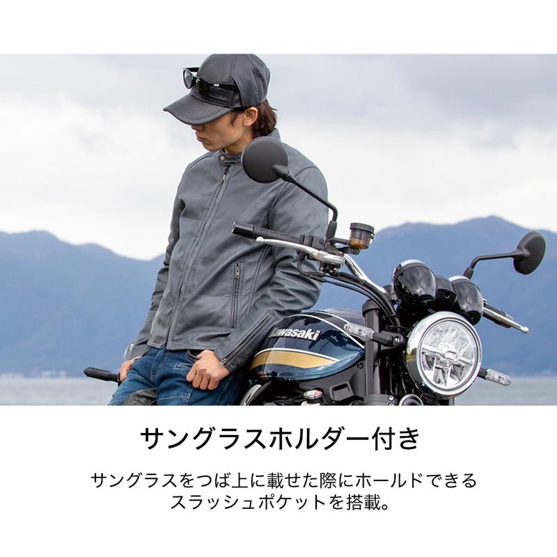 DEGNER（デグナー） サングラスホルダー付きレザーキャップ 本革 CP-26 キャップ サングラスホルダー : デグナーヤフーショッピング - 通販 - Yahoo!ショッピング