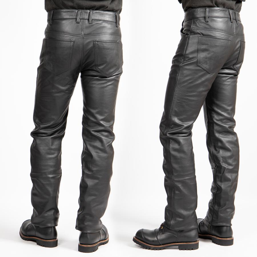 DEGNER 新色ブラウン登場 スリムフィットレザーパンツ/SLIMFIT LEATHER PANTS ブラック ブラウン DP-18A : デグナーヤフーショッピング - 通販 ...