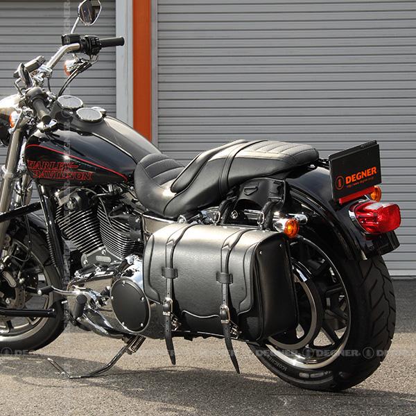 DEGNER デグナー ハーレー バイク 鉄馬 合皮 サイドバッグ サドルバッグ 高級感 バッグボード標準装備 DSB-3 ブラック : デグナーヤフーショッピング - 通販 - Yahoo ...
