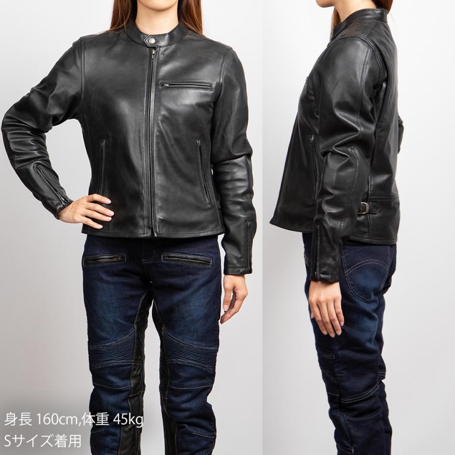 DEGNER デグナー 金襴 レディース レザージャケット 羊革 桧垣桜 流水雪輪 FR21SJ-15K : デグナーヤフーショッピング - 通販 - Yahoo!ショッピング