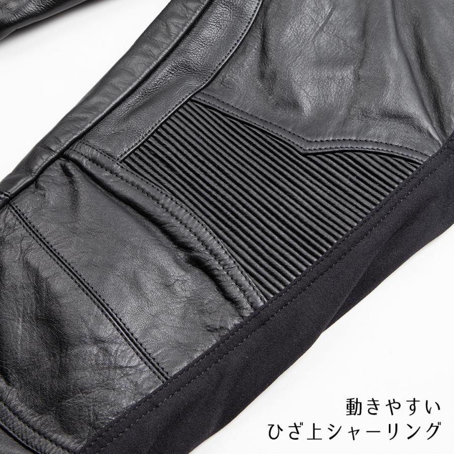 DEGNER デグナー 革パンツ レザーパンツ スキニー レディース 本革 ライディングパンツ バイク FRP-45 : デグナーヤフーショッピング - 通販 - Yahoo!ショッピング