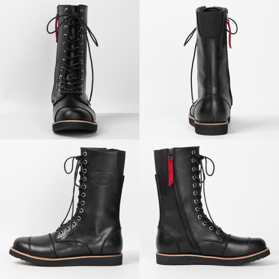DEGNER バイク ブーツ レディース セミロング 本革 レザー DEGNER バイク ブーツ レディース セミロング 本革 レザー