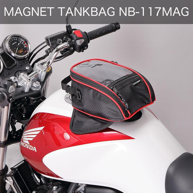 DEGNER マグネット式タンクバッグ/MAGNET TYPE TANK BAG [NB-117MAG] : デグナーヤフーショッピング - 通販 - Yahoo!ショッピング