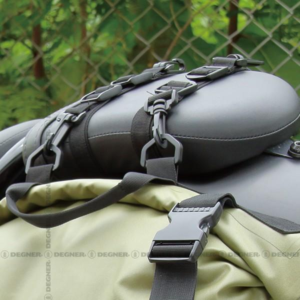 DEGNER バイク サイドバッグ 防水 サドルバッグ 雨対策 ツーリング 荷物 リュック NB-148 : デグナーヤフーショッピング - 通販 - Yahoo!ショッピング
