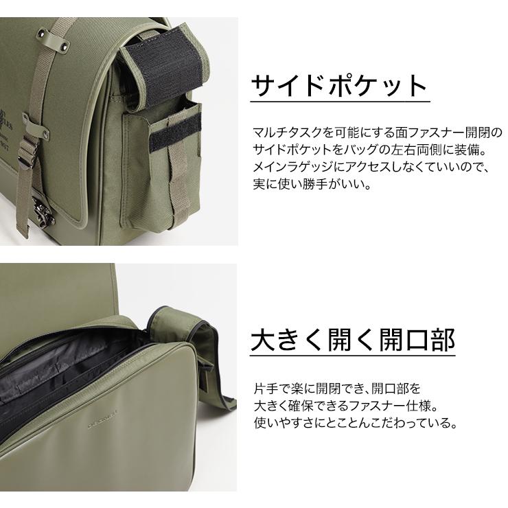DEGNER ミリタリーテイストテキスタイルサドルバッグ MILITARY TASTE TEXTILE SADDLEBAG カーキ ブラック NB-182 : デグナーヤフーショッピング ...