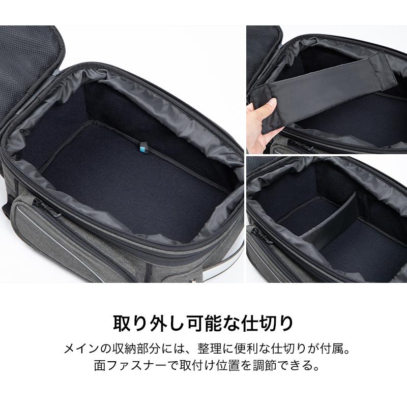 容量可変式 アジャスターシートバッグ デグナー NB-193 バイク 最大16L グレー : nb-193 : デグナーヤフーショッピング - 通販 - Yahoo!ショッピング