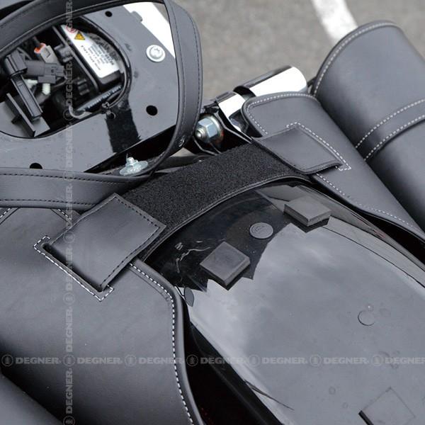 DEGNER ナイロンダブルサドルバッグ/NYLON DOUBLLE SADDLEBAG（ブラック） [NB-4FB-BK] : デグナーヤフーショッピング - 通販 - Yahoo!ショッピング