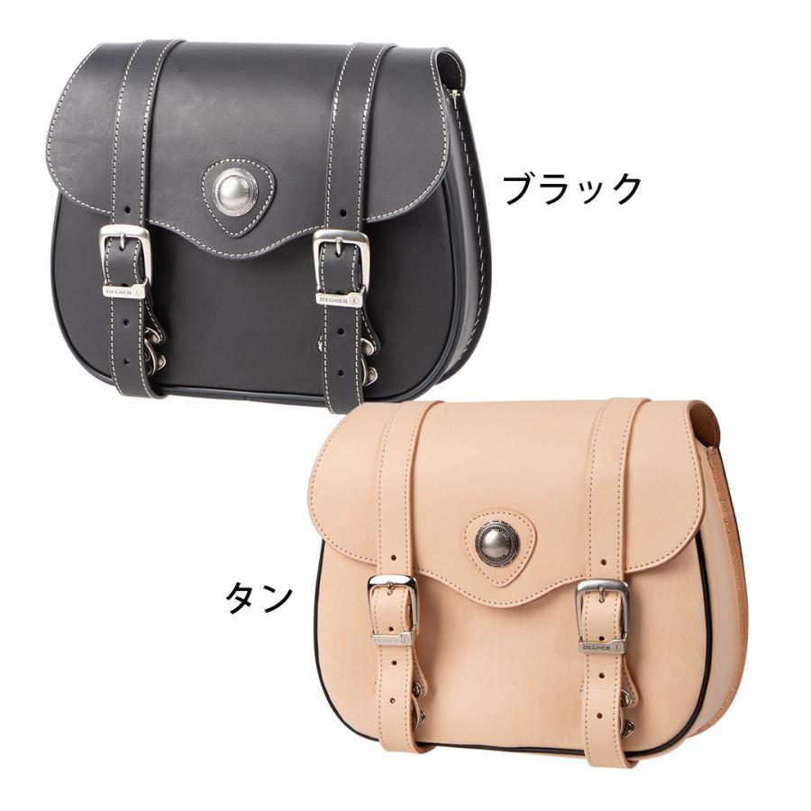 DEGNER デグナー 公式 レザーサドルバッグ 容量7.5L ハーレー アメリカン 本革 PRSB-3C : デグナーヤフーショッピング - 通販 - Yahoo!ショッピング