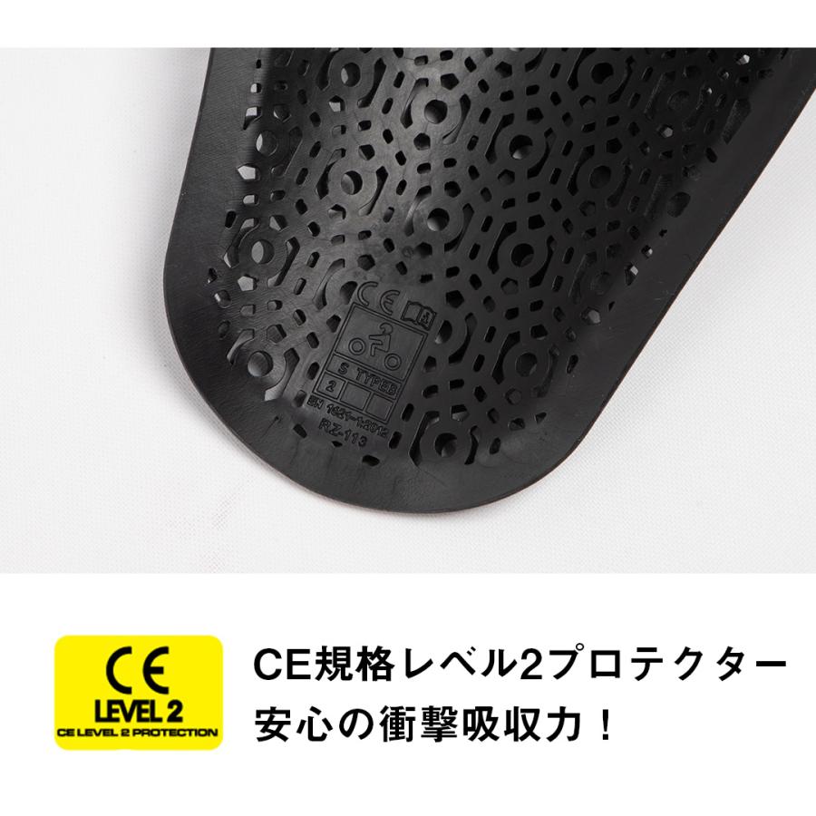 DEGNER デグナー エアスループロテクターS PS-15 肩 ひじ ひざ CEレベル2 バイク ハニカム : デグナーヤフーショッピング - 通販 - Yahoo!ショッピング