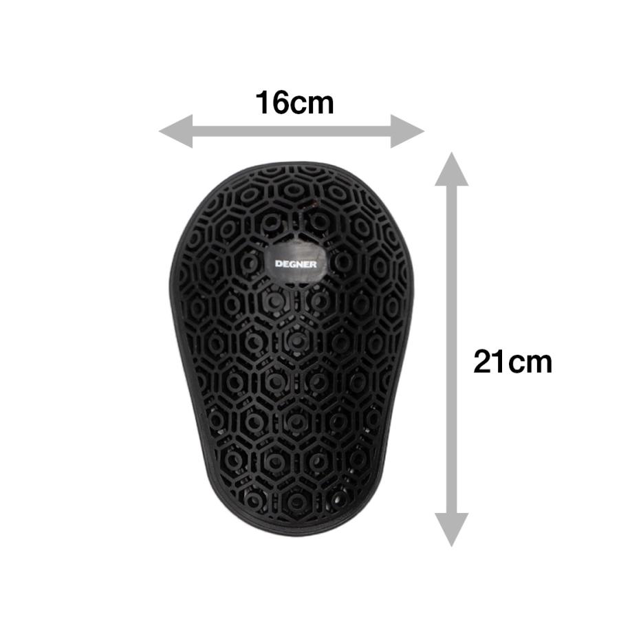 DEGNER デグナー エアスループロテクターS PS-15 肩 ひじ ひざ CEレベル2 バイク ハニカム : デグナーヤフーショッピング - 通販 - Yahoo!ショッピング