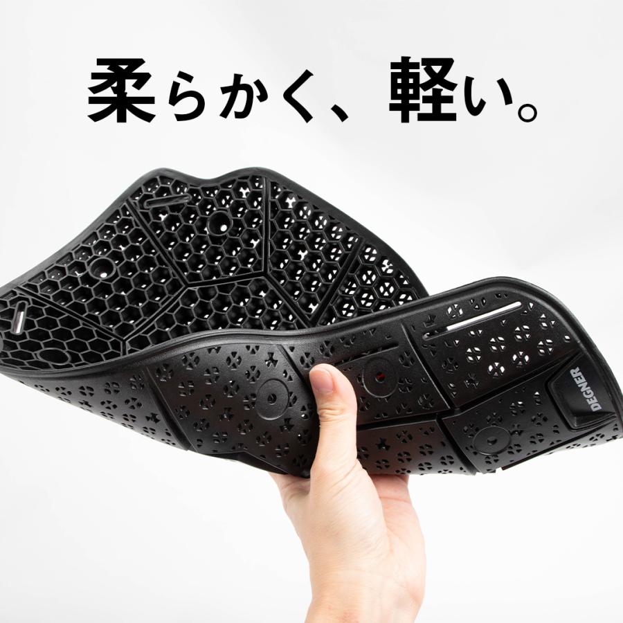 DEGNER デグナー バンブーエアスループロテクター PS-24 背中 CEレベル2 バイク : デグナーヤフーショッピング - 通販 - Yahoo!ショッピング