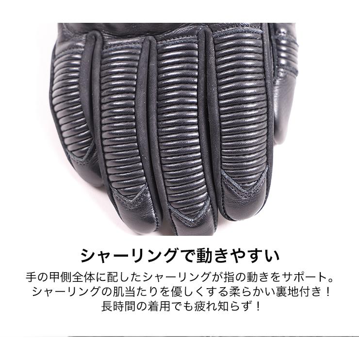 DEGNER デグナー レザーグローブ シャーリング プロテクター TG-68 : デグナーヤフーショッピング - 通販 - Yahoo!ショッピング