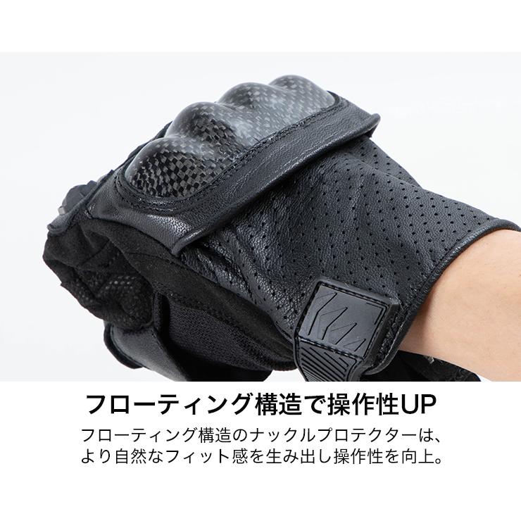 DEGNER 本革 レザー ツーリング スポーティ グローブ バイク ライディング プロテクター スマートフォン対応 TG-80M : デグナーヤフーショッピング - 通販 - Yahoo ...