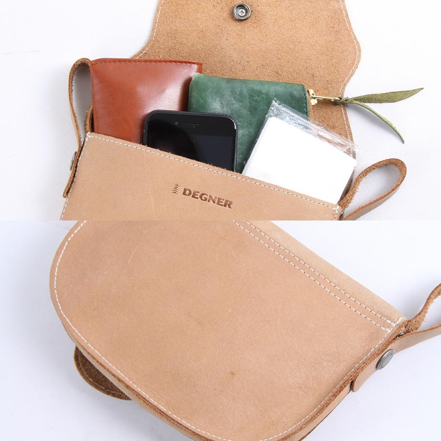 DEGNER レターパックライトで発送 レザー サブポケットバッグ/LEATHER SUB POCKETBAG [W-104] : デグナーヤフーショッピング - 通販 - Yahoo!ショッピング