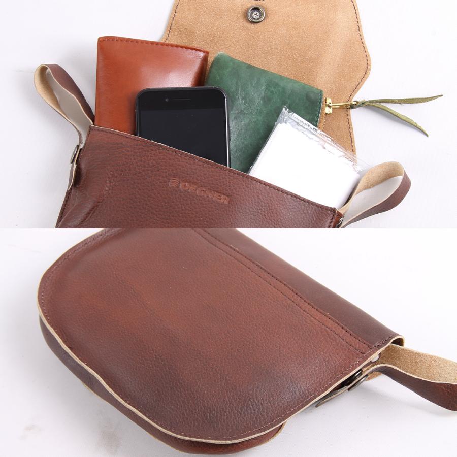 DEGNER レターパックライトで発送 レザー サブポケットバッグ/LEATHER SUB POCKETBAG [W-104] : デグナーヤフーショッピング - 通販 - Yahoo!ショッピング