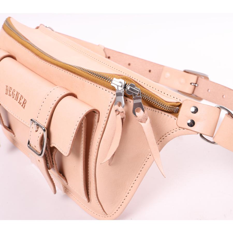 DEGNER（デグナー） カウ 本革 牛革 レザー ショルダー ボディ バッグ