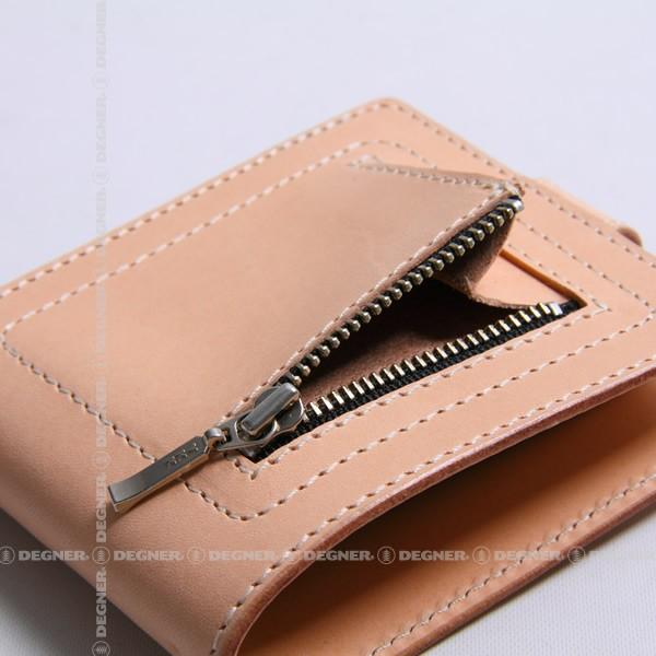DEGNER デグナー マネークリップ 財布 ウォレット レザー 本革 コンパクト 小銭入れ付き W-81 : デグナーヤフーショッピング - 通販 - Yahoo!ショッピング