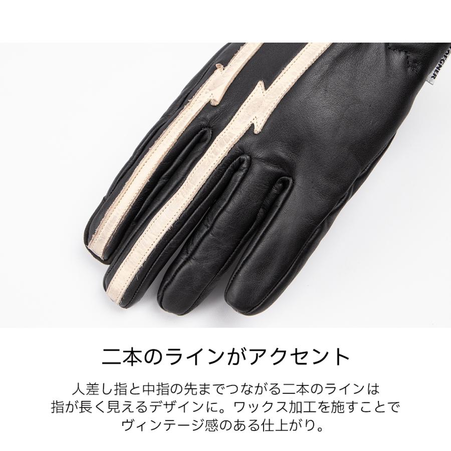 DEGNER デグナー メンズ ウィンターレザーグローブ WG-51 ブラック-アイボリー/ブラウン-アイボリー M/L/XL 牛革 スマホ対応 バイク : デグナーヤフーショッピング ...