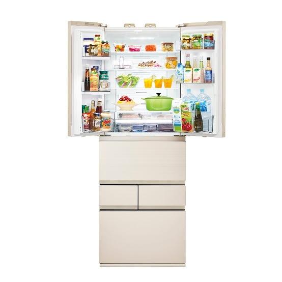 TOSHIBA（東芝） 461L 6ドア冷蔵庫 VEGETA グレインアイボリー GR