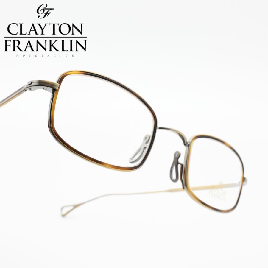 CLAYTON FRANKLIN クレイトンフランクリン 661 AGP/MDM : デコリンメガネ - 通販 - Yahoo!ショッピング