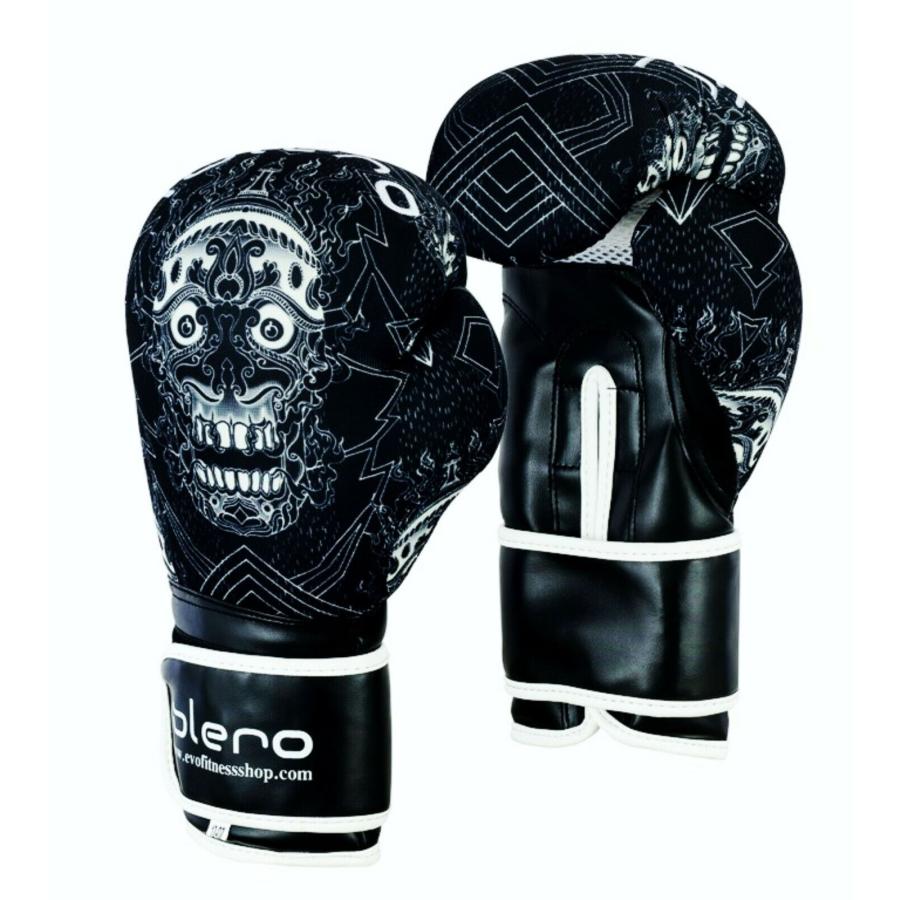 GLV-7 キックボクシング ムエタイ 総合格闘技 スカル グローブ 黒白 各オンス : デラヒーバ - 通販 - Yahoo!ショッピング