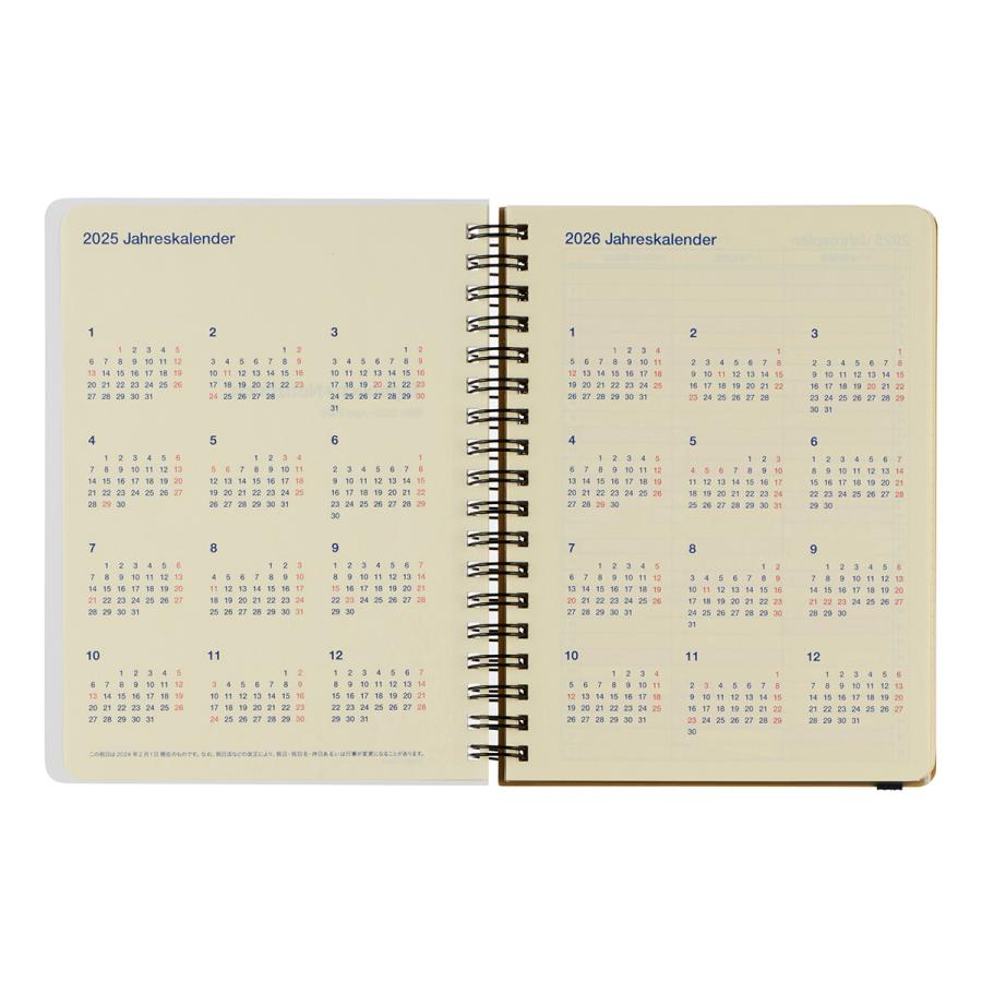 DELFONICS 手帳 ロルバーンダイアリー ダイアリー ロルバーン B6相当Lサイズ Rollbahn 2025年版 2025年3月始まり デルフォニックス公式 : DELFONICS ...