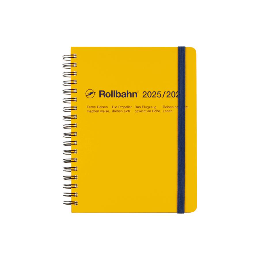 DELFONICS 手帳 ロルバーンダイアリー ダイアリー ロルバーン B6相当Lサイズ Rollbahn 2025年版 2025年3月始まり デルフォニックス公式 : DELFONICS ...