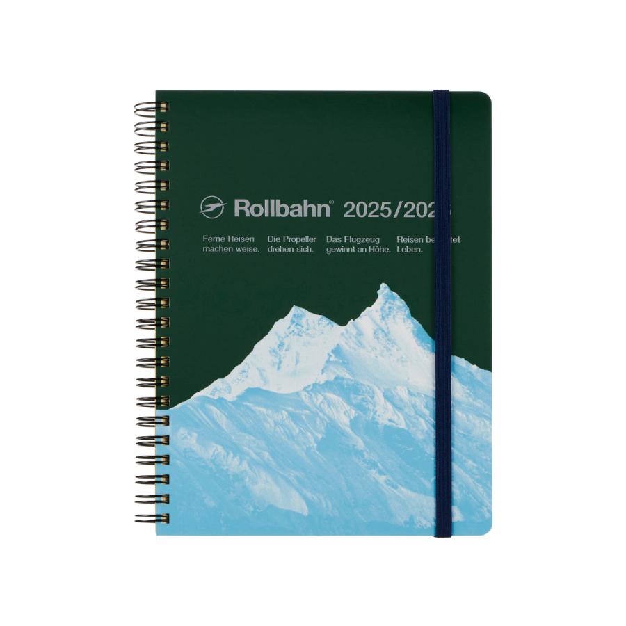 DELFONICS 手帳 ロルバーンダイアリー ダイアリー ロルバーン A5サイズ モンターニュ Rollbahn 2025年版 2025年3月始まり デルフォニックス公式 ...