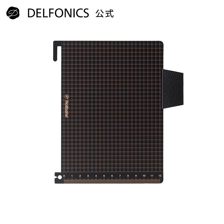 DELFONICS（デルフォニックス） 下敷き ロルバーン Rollbahn ポケット付メモ Lサイズ 手帳 ダイアリー リング用 ブラック デルフォニックス公式 : DELFONICS ...