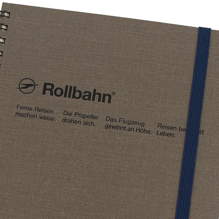 DELFONICS（デルフォニックス） ノート ロルバーン A5サイズ Rollbahn ポケット付メモ メモ帳 方眼 Cap-Martin リング デルフォニックス公式 ...