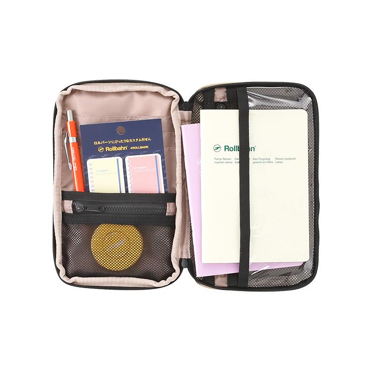 DELFONICS マルチケース A6サイズ収納可能 収納ポーチ 5ポケット 撥水 小物入れ インナーキャリング パスポート入れ 水漏れ防止 デルフォニックス公式 : DELFONICS ...